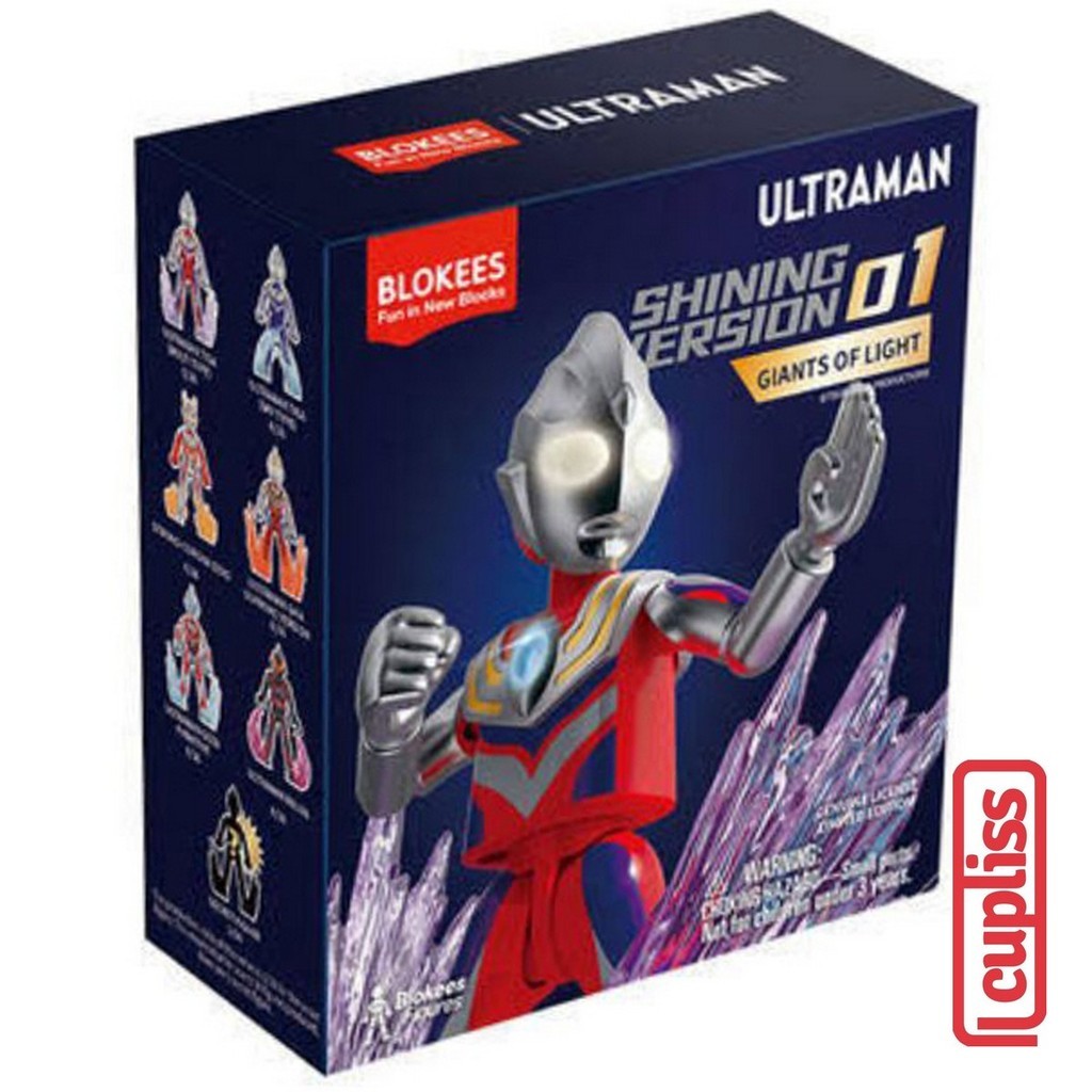 Jual BLOKEES Mini Figures Ultraman 71205 Giants Of Light 01 Shining ...