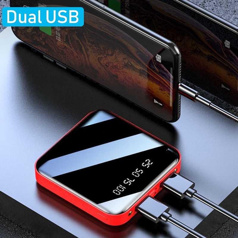 Jual Power Bank 12000mAh Mini LED Display Dual Port USB - S3000B ...