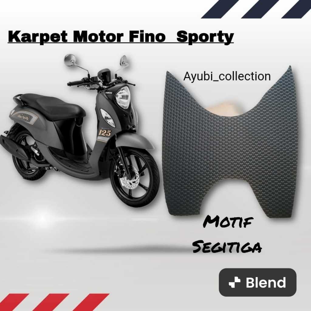 Jual Karpet Alas Kaki Motor Yamaha Fino Sporty \ Motor Yamaha Fino ...