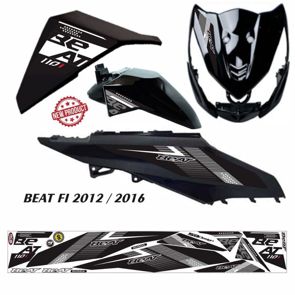 Jual STIKER STRIPING LIS BEAT FI / BEAT VARIASI STIKER STRIPING KEREN ...
