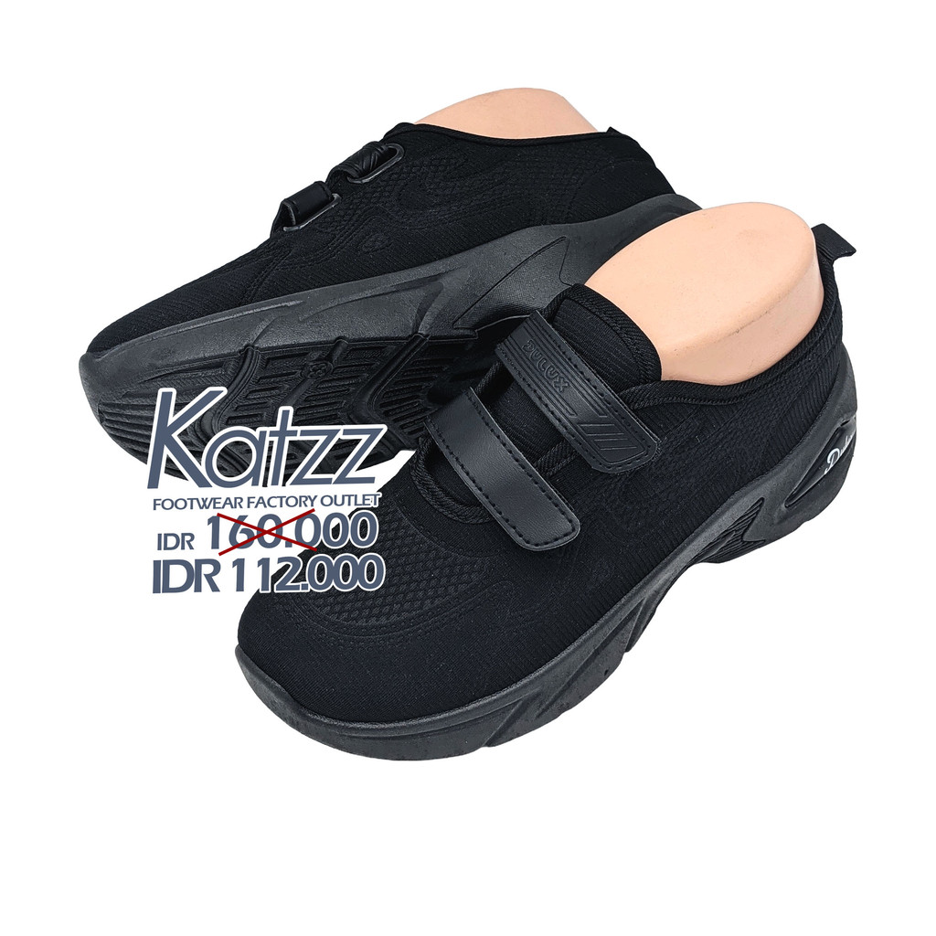 Jual Katzz - Sepatu Anak Warna Hitam Uk 29 - 36 / Sepatu Sekolah Prepet ...