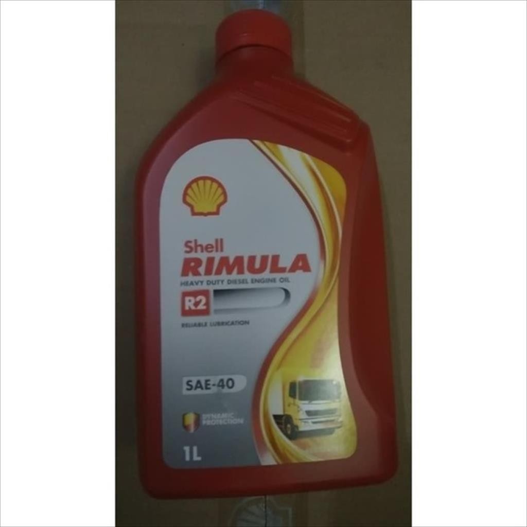 Jual Oli Mesin Mobil Truk Diesel Shell Rimula R2 40 1 Liter Asli ...