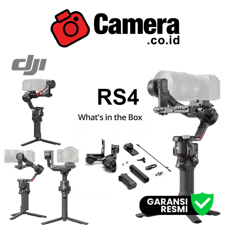 Jual NEW DJI RS 4 Pro / DJI RS 4 Gimbal Stabilizer DJI Ronin S4 DJI RS4 ...