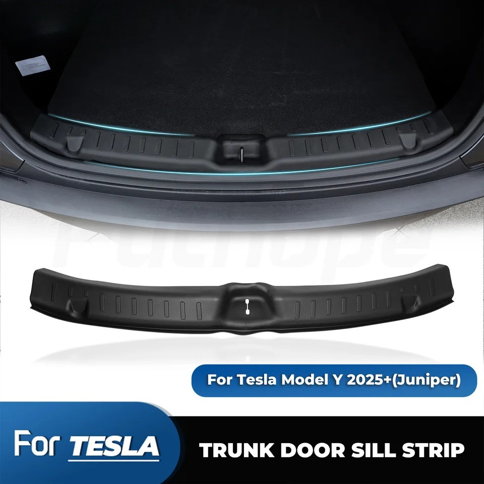 Jual TPE Trunk Sill Plate Cover for Tesla Model Y 2025+ Scratch ...