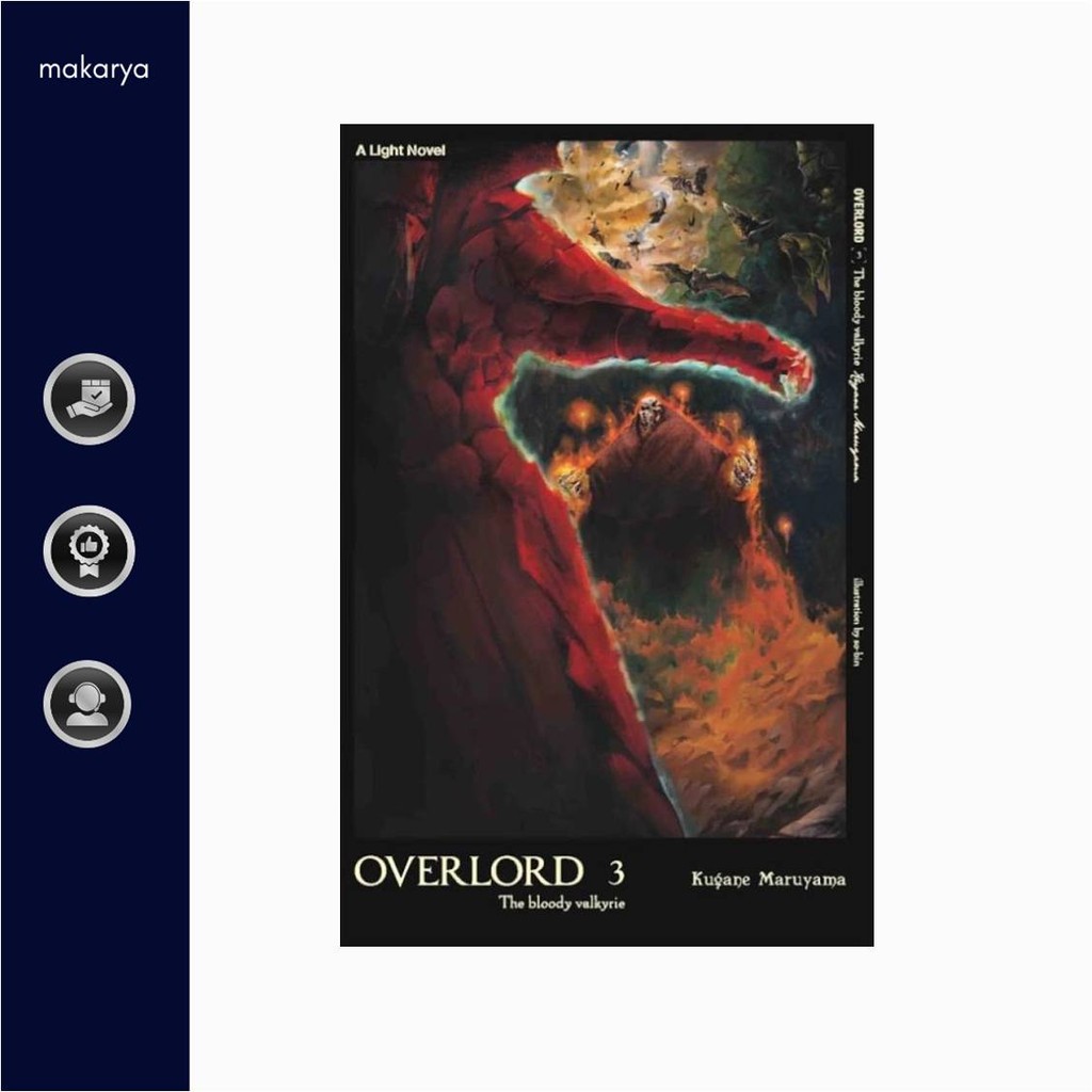 Jual Light Novel: Overlord 3 - The Bloody Valkyrie ( Kugane Maruyama ...