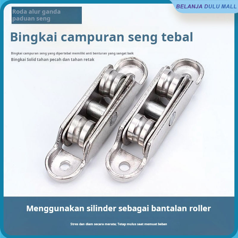 Jual Pintu baja plastik dan jendela katrol rel pintu geser pintu geser ...