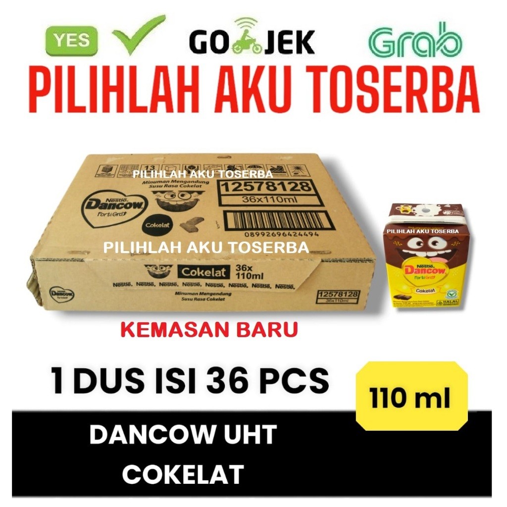 Jual Susu DANCOW UHT COKELAT COKLAT FortiGro - 110 ml (1 DUS isi 36 ...