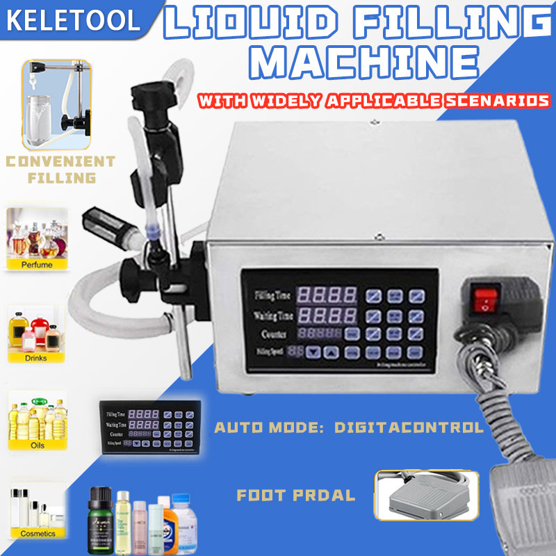 Jual Mesin Pengisian Cairan Kontrol Digital Otomatis Layar LCD Pompa ...