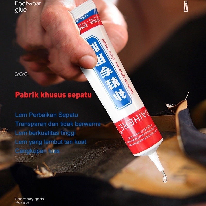 Jual Lem Sepatu Tahan Air Super Kuat 50 ML Tanpa Bekas Dan Tidak Bau ...