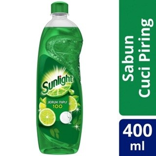 Jual SUNLIGHT PENCUCI PIRING 2 BOTOL UKURAN 400ML/ SUNLIGHT PENCUCI ...