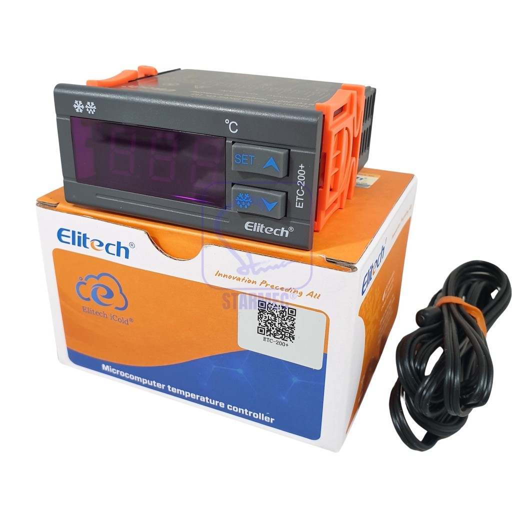Jual Thermostat Digital ETC-200+ Elitech Temperature Controller Original Elitech | Shopee Indonesia