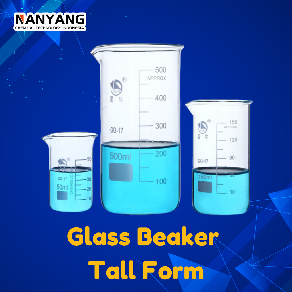 Jual Glass Beaker Tall Form / Gelas Beaker / Gelas Ukur 800ml ...