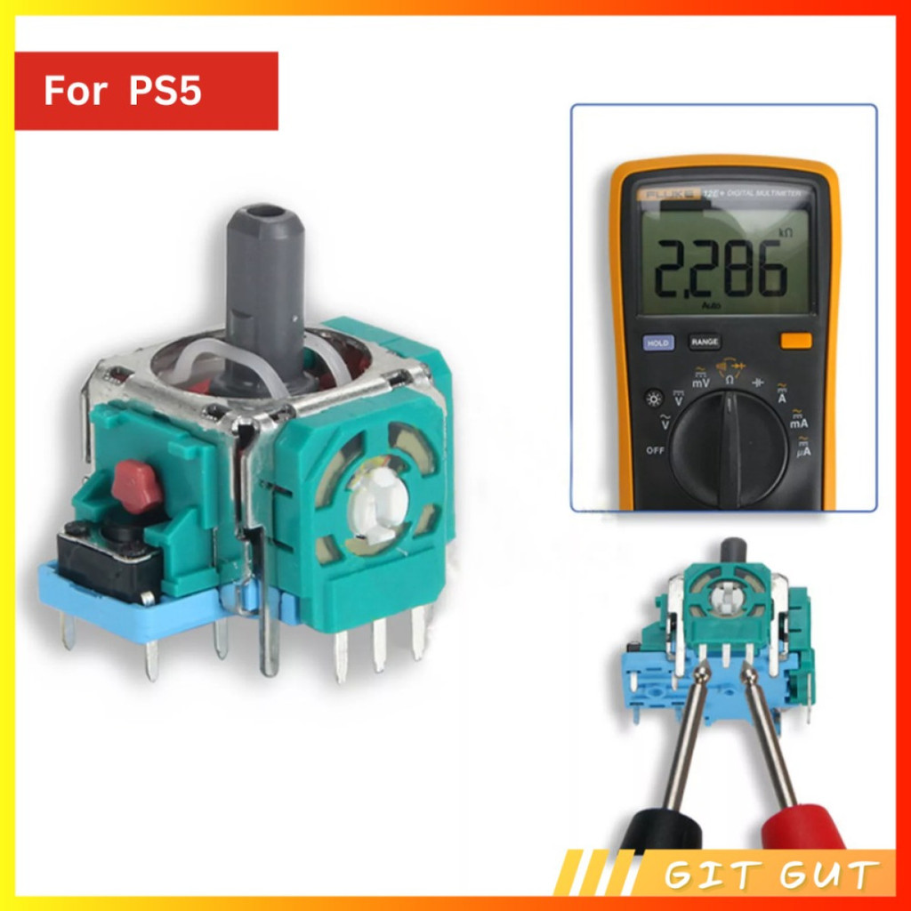 Jual PS5 Dualsense 2K3 Ohm Tombol 3D Analog Thumb Stik Stick Controller ...