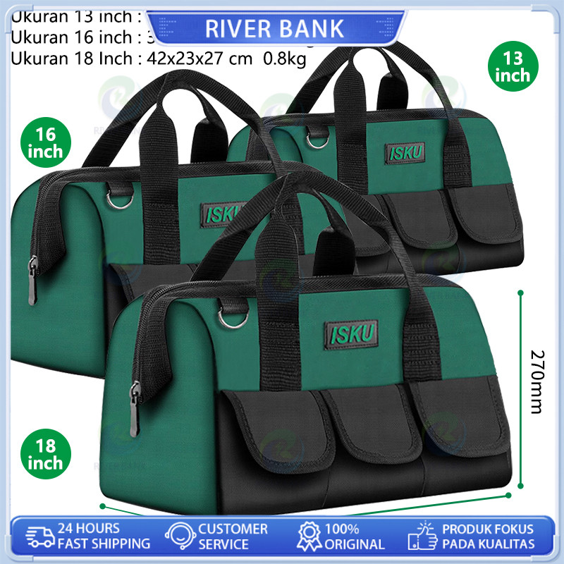 Jual Tool Bags Tas Perkakas 13/16/18 inch Bahan Oxford Toolbag Tool Bag ...