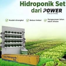Jual HIDROPONIK SET PIPA PVC POWER TANPA TIMBAL | Shopee Indonesia