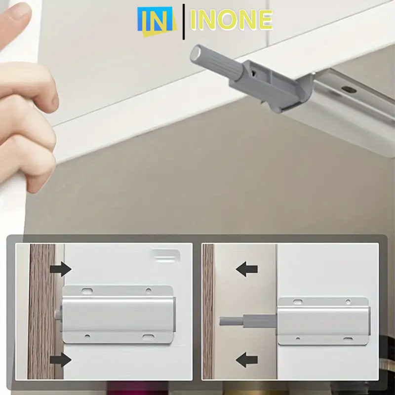 Jual INONE - Push To Open Catches Tip On Damper Stainless Steel ...
