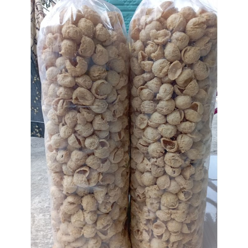 Jual Grosir Tahu bulat kering tahu walik crispy keripik tahu walik kerupuk tahu 500gr | Shopee ...