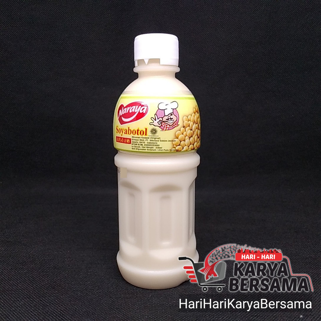 Jual MINUMAN RINGAN NARAYA SOYA SUSU KEDELAI BOTOL 320ML | Shopee Indonesia