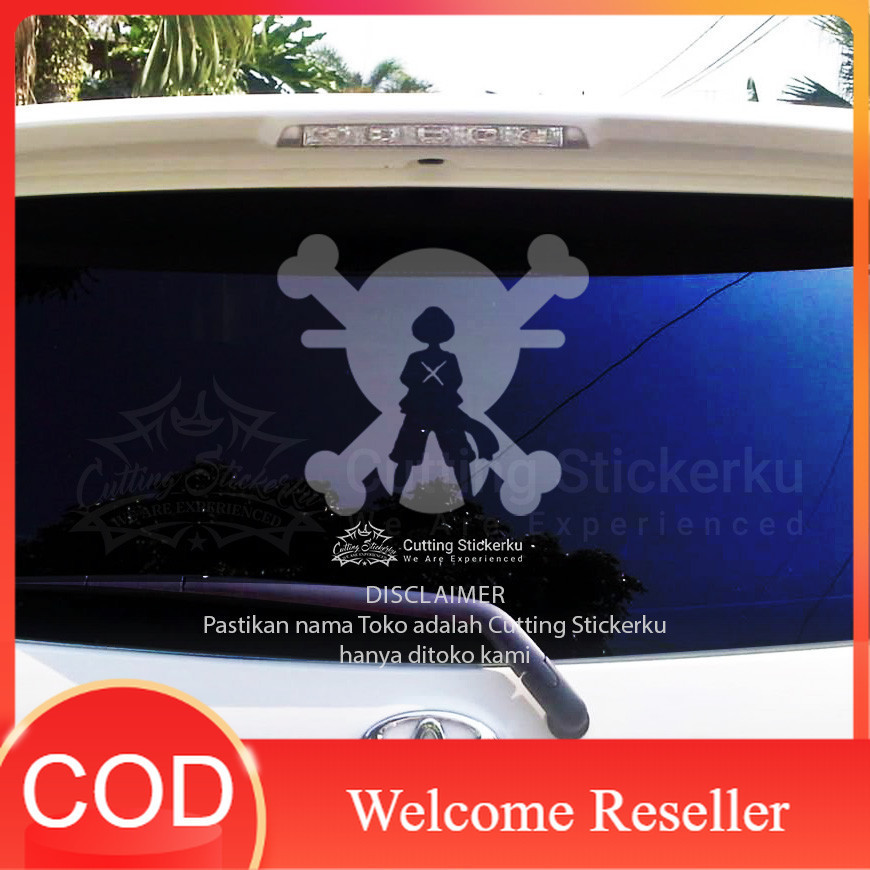 Jual Cetak Kilat - - Cutting Stiker Shadow Luffy Scar Tissue Variasi ...