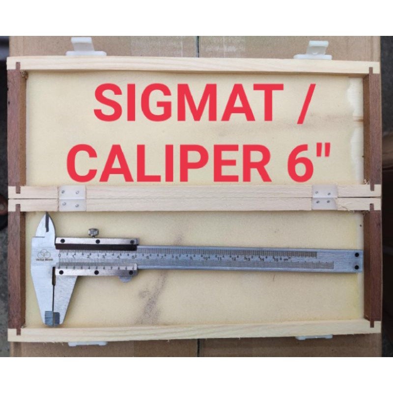 Jual SIGMAT / CALIPER 6 INCHI (PERALATAN) | Shopee Indonesia