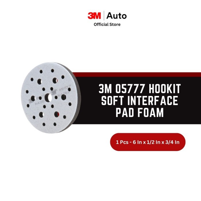 Jual 3M 05777 Hookit Soft Interface Pad Foam - 6 In x 1/2 In x 3/4 In | Shopee Indonesia