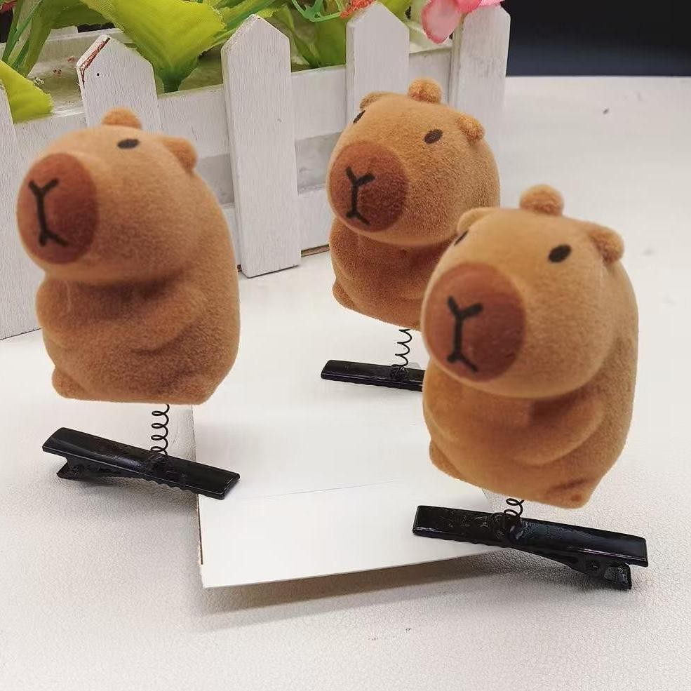 Jual Toko1234. Jepit Rambut Anak Lucu Jepit Rambut Bentuk CAPYBARA Love ...