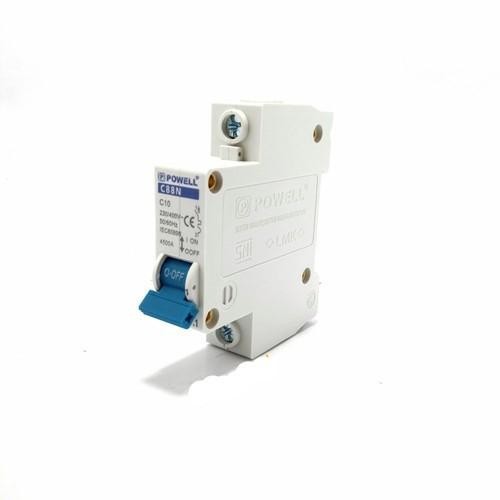 Jual MCB 1 PAS POWELL MCB 1A, 2A, 4A, 6A, 10A, 16A, 20A, 25A , 32A, 40A ...
