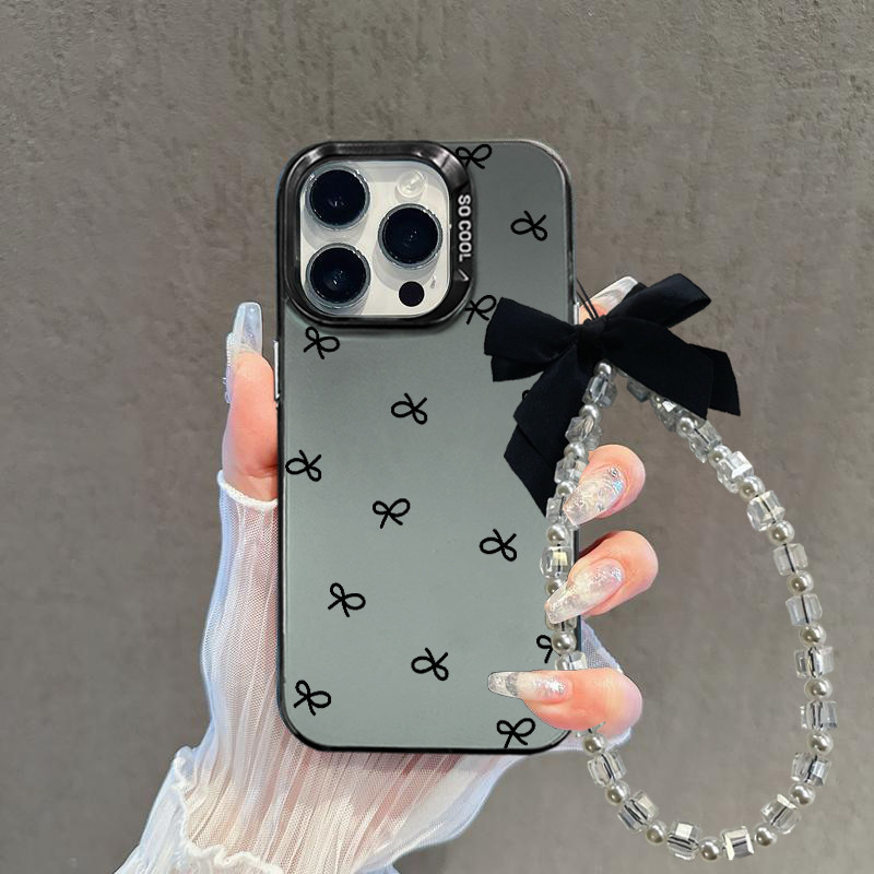 Jual Casing iPhone 15 16 promax Kesederhanaan bow ins cewek case hp ...