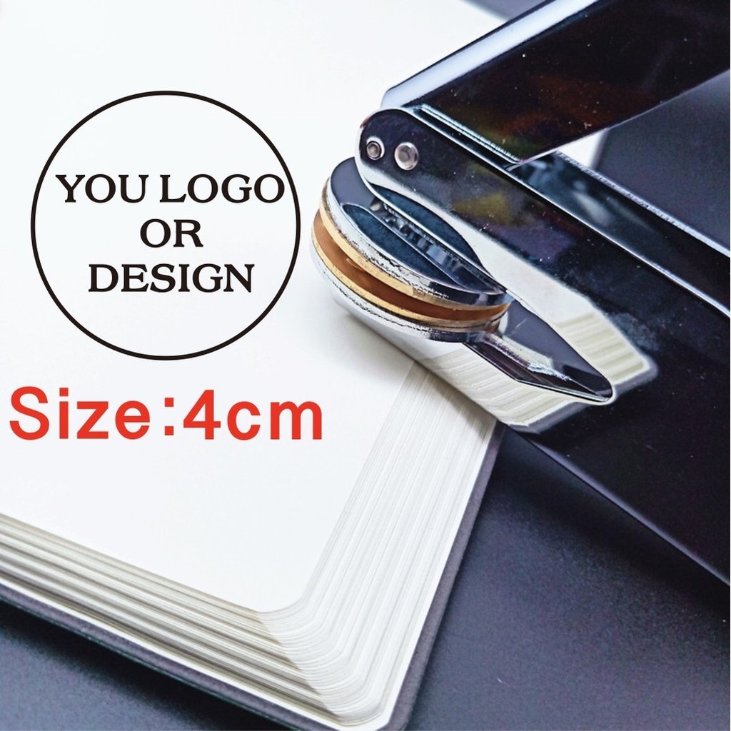 Jual Custom Logo Embossing Stamp, Logo or Emblem Embosser, Wedding Logo ...