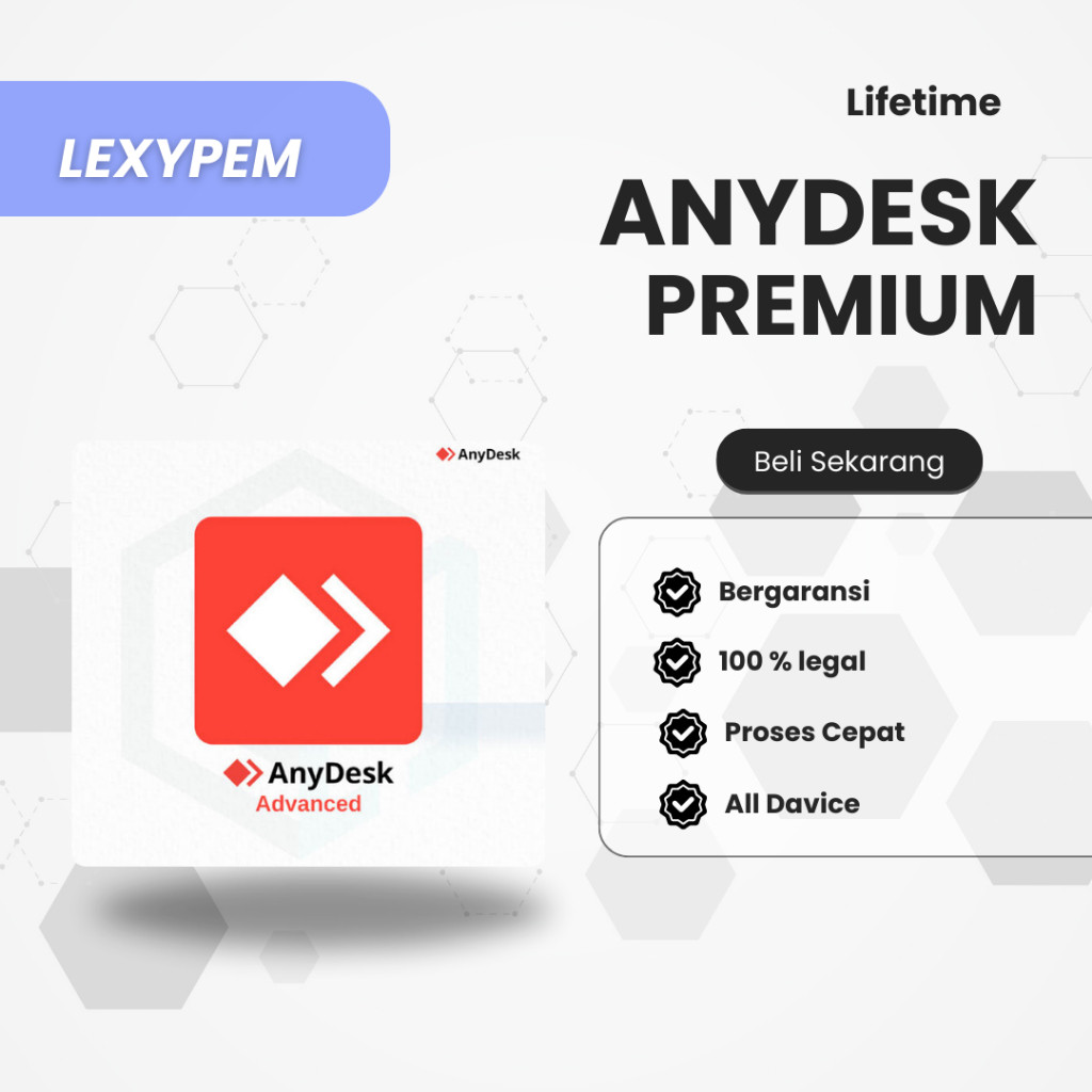 Jual -APL- Lifetime License AnyDesk Premium 1 Tahun Full Garansi Murah ...