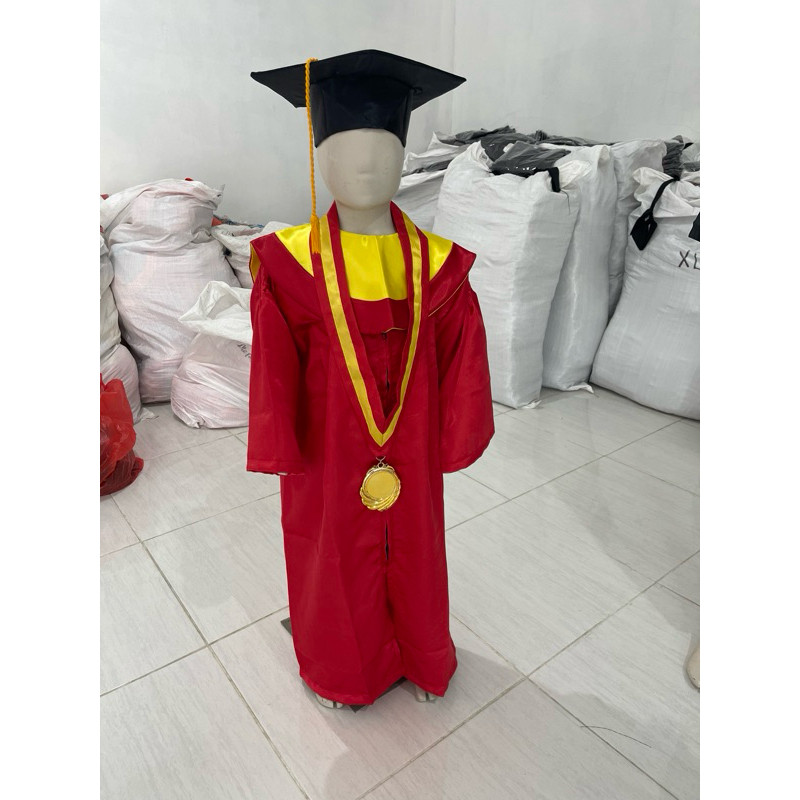 Jual VN65TR baju Toga Wisuda KAIN Gabardin Set Lengkap Dengan Topi ...