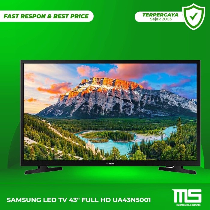 Jual SAMSUNG LED TV 43" FULL HD UA43N5001 | Shopee Indonesia