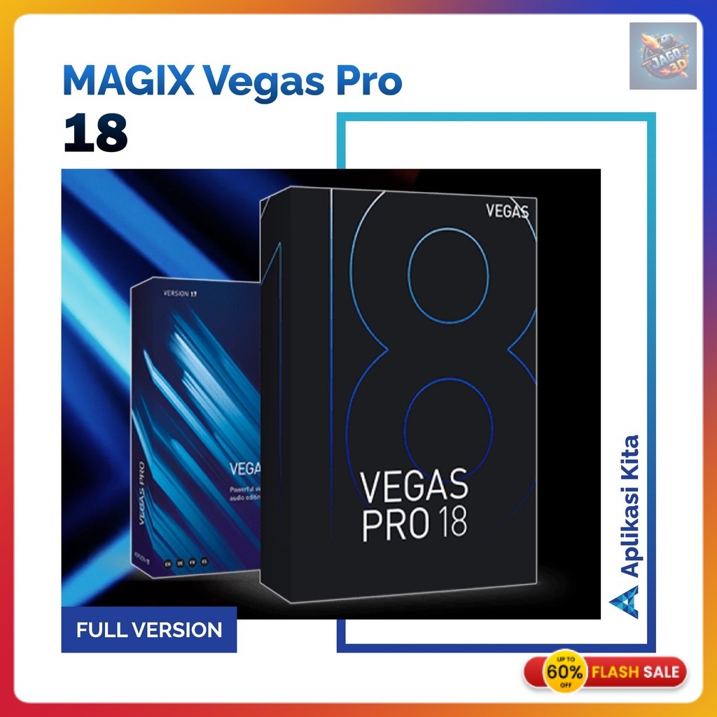 Jual MAGIX Vegas Pro 18 x64 Full Version - For Windows TERBARU | Shopee ...