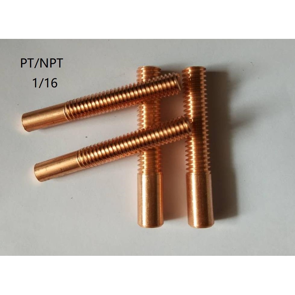 Jual 1/16 inch PT Pipe Thread Discharge screw thread electrode NPT Tube ...