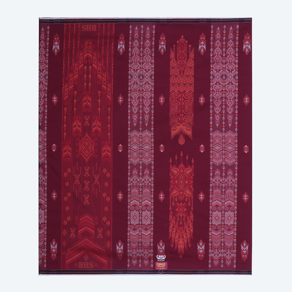 Jual Sarung BHS Excellent Gold Varian E58 JEA Merah Hati | Shopee Indonesia