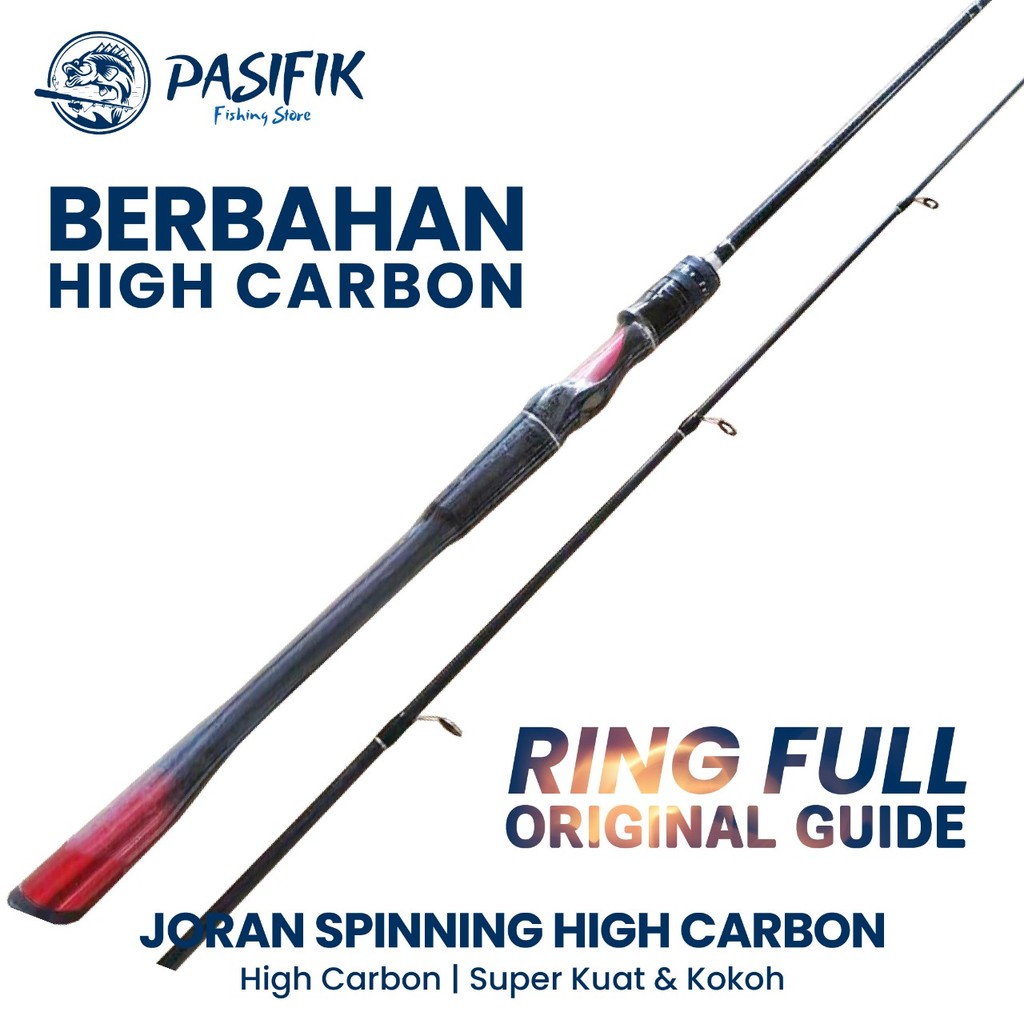 Jual Joran Pancing Lure Spinning Dan Casting Ukuran 1.80M & 1.98M ...