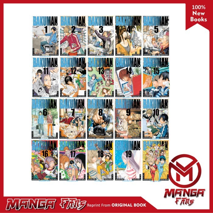 Jual Komik Manga: Bakuman complete by Tsugumi Ohba | Shopee Indonesia
