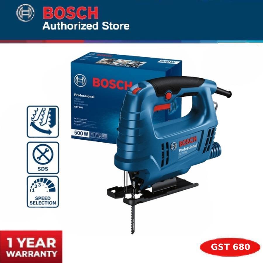 Jual Bosch GST 680 / Jigsaw Listrik / Gergaji Listrik | Shopee Indonesia
