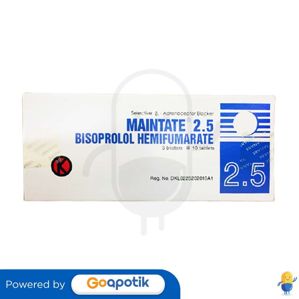 Jual Maintate 2.5 Mg Box 30 Tablet | Shopee Indonesia