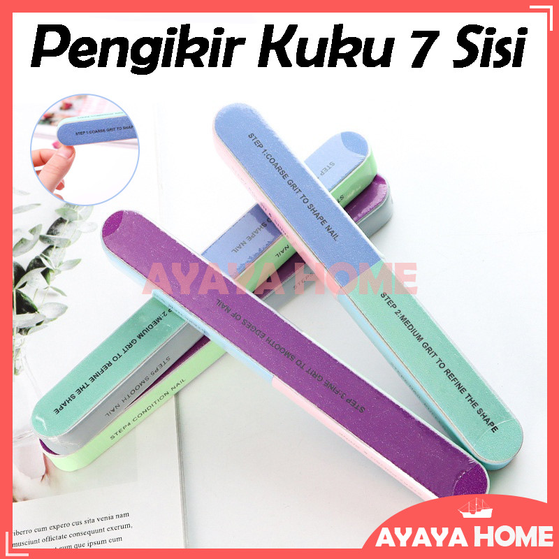 Jual Pengikir Kuku Manicure Pedicure/Alat Amplas Kikir Kuku/Pengikir ...