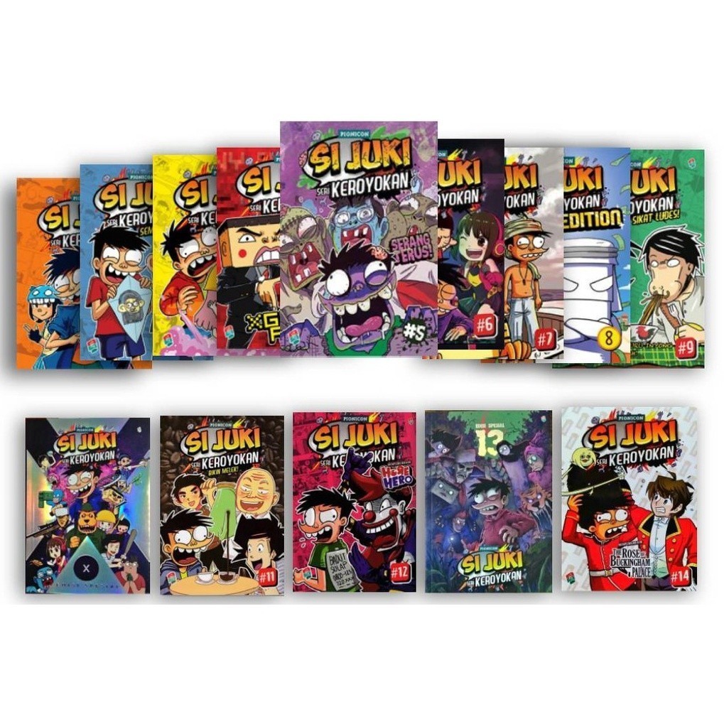Jual ^ BUKUNE : Si Juki Seri Keroyokan By Pionicon ( ready banyak judul ...