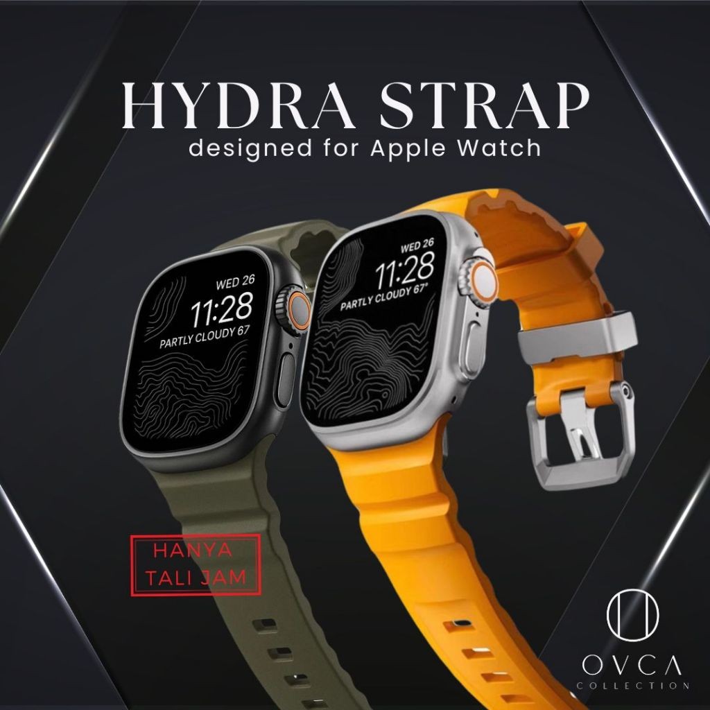 Jual OVCA Strap Tali Jam Apple iWatch Series ULTRA 11 10 9 8 7 6 5 SE ...