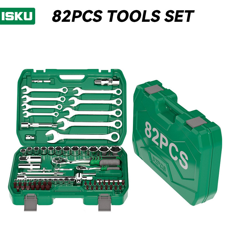 Jual ISKU Tool Kit Set 82Pcs | Shopee Indonesia