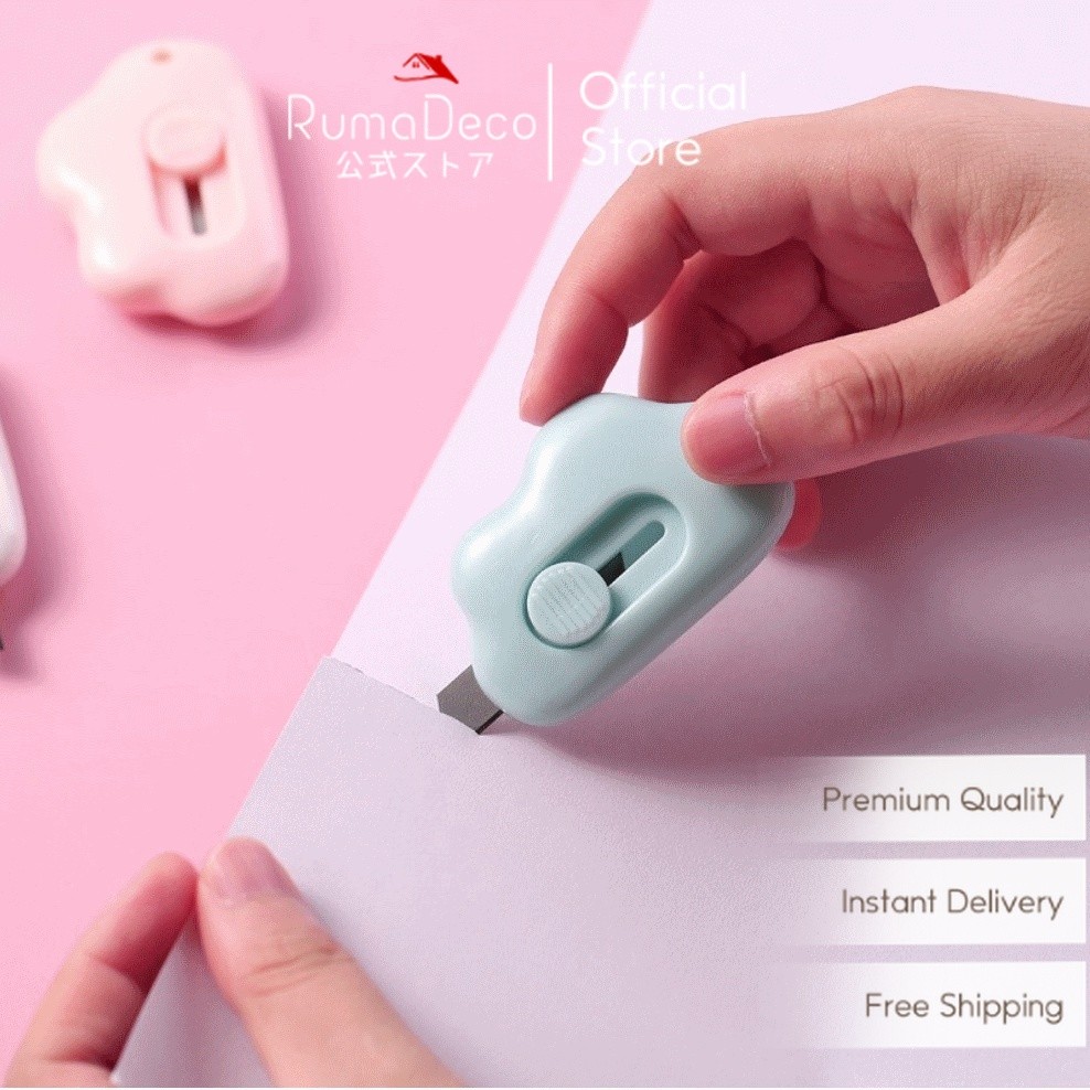 Jual 「 RUMADECO 」 Mini Cutter Cutter Aesthetic Cutter Mini Bentuk Awan ...