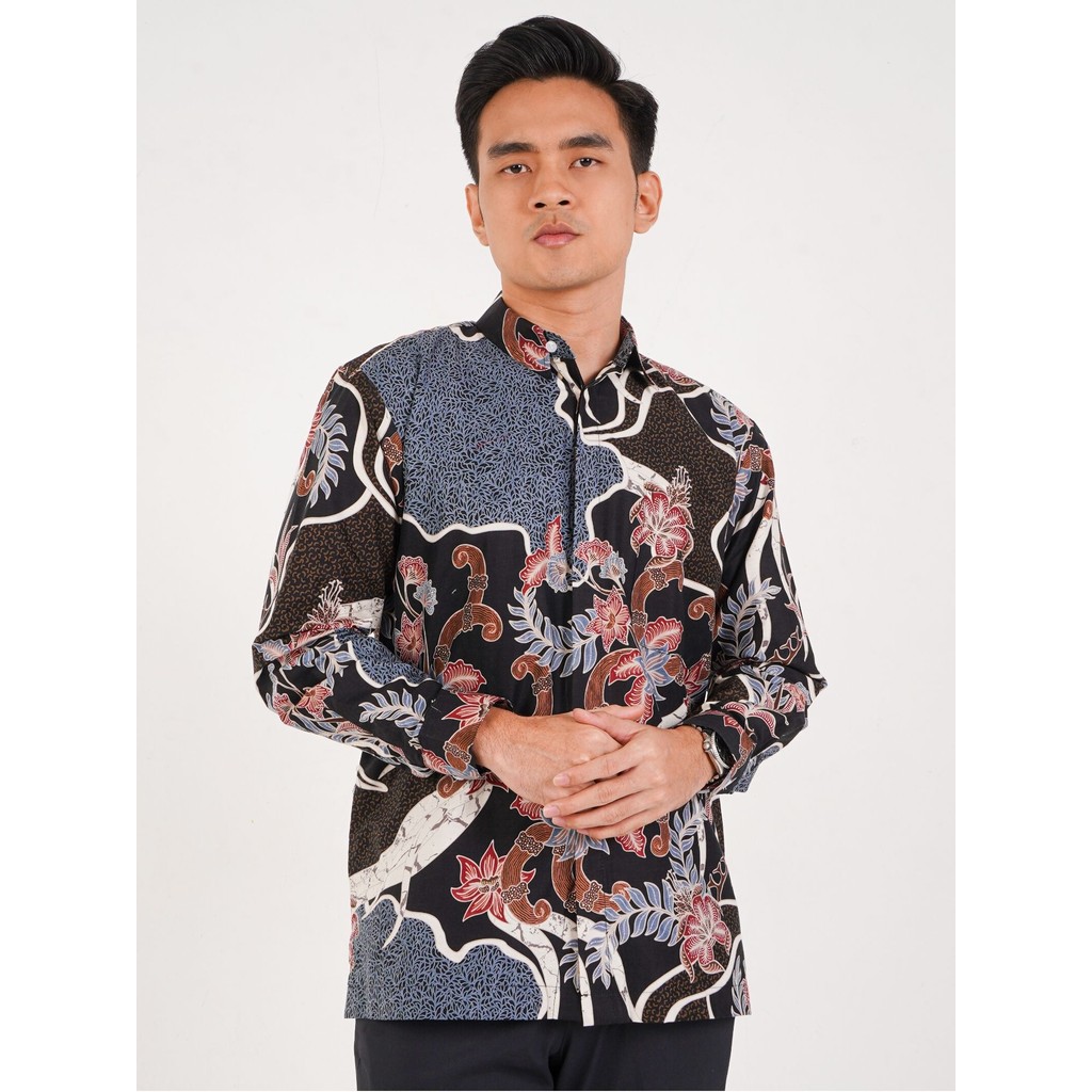 Jual MARGARIA BATIK - Kemeja Batik Pria Lengan Panjang - Wastra Series ...