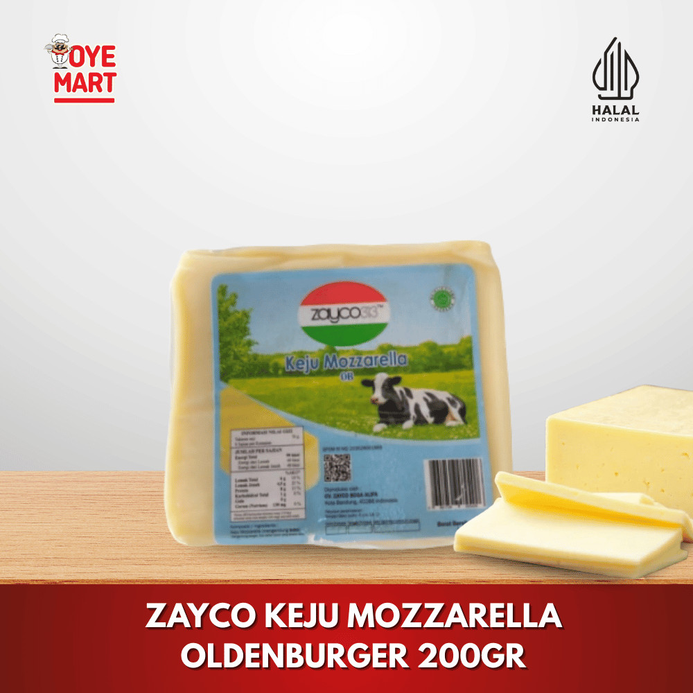 Jual ZAYCO KEJU MOZZARELLA OB 200GR | Shopee Indonesia