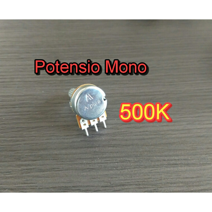 Jual Potensiometer 500K potensio Mono 500K 500000 ohm Variable Resistor ...