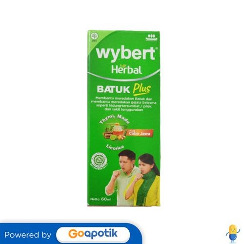 Jual Wybert Herbal Batuk Plus Syrup 60 Ml | Shopee Indonesia
