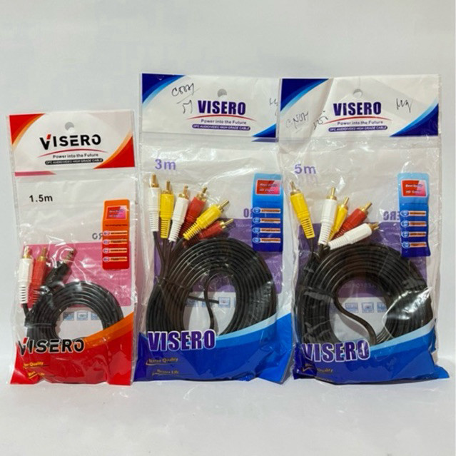 Jual Kabel RCA / Cable RCA / Kabel AV / Cable AV / Kabel Aux / Kabel Audio Jack 3.5mm 2 to 1 / 2 ...