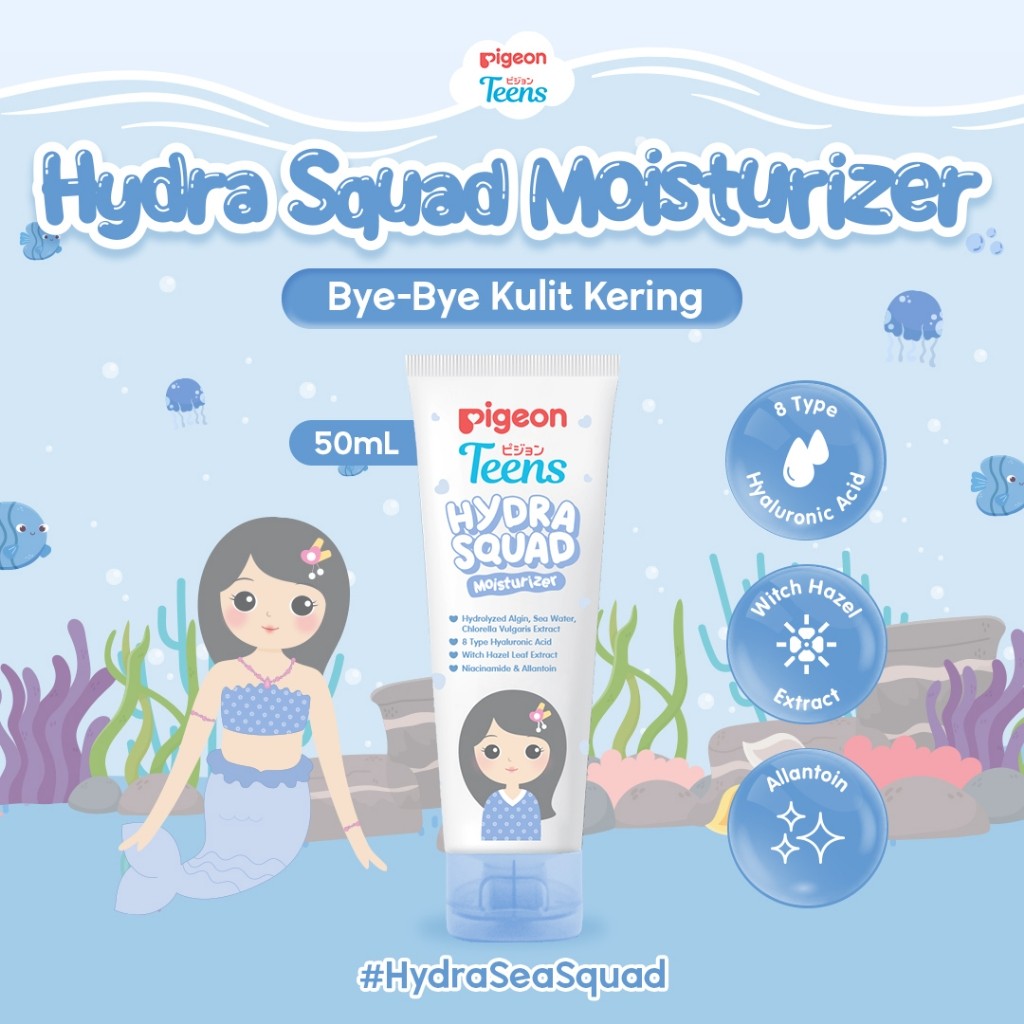 Jual Pigeon Teens Hydra Squad Moisturizer 50ml | Skincare Remaja ...